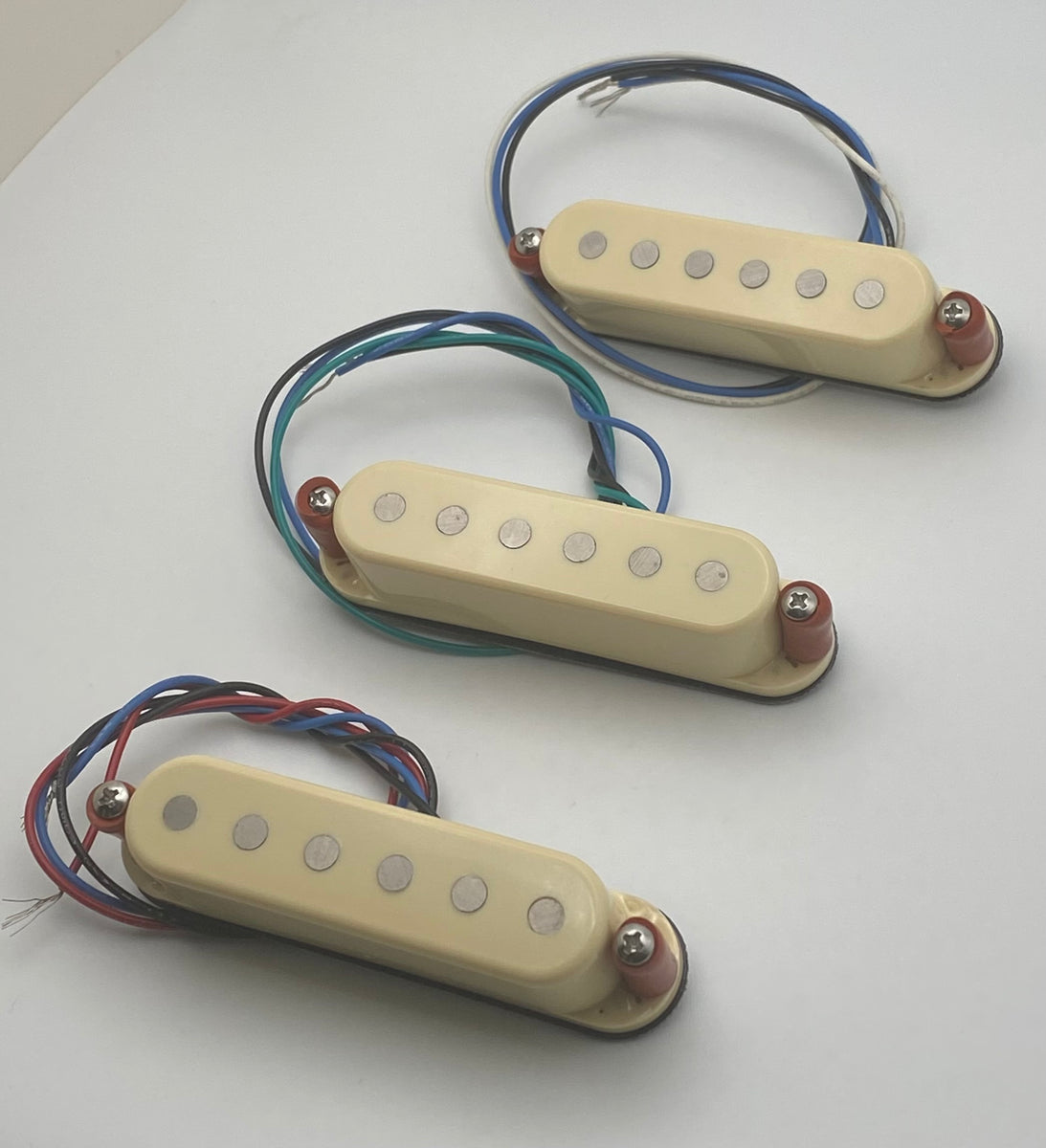 SRV style blues / rock pickups but noiseless.. what am i looking for ...